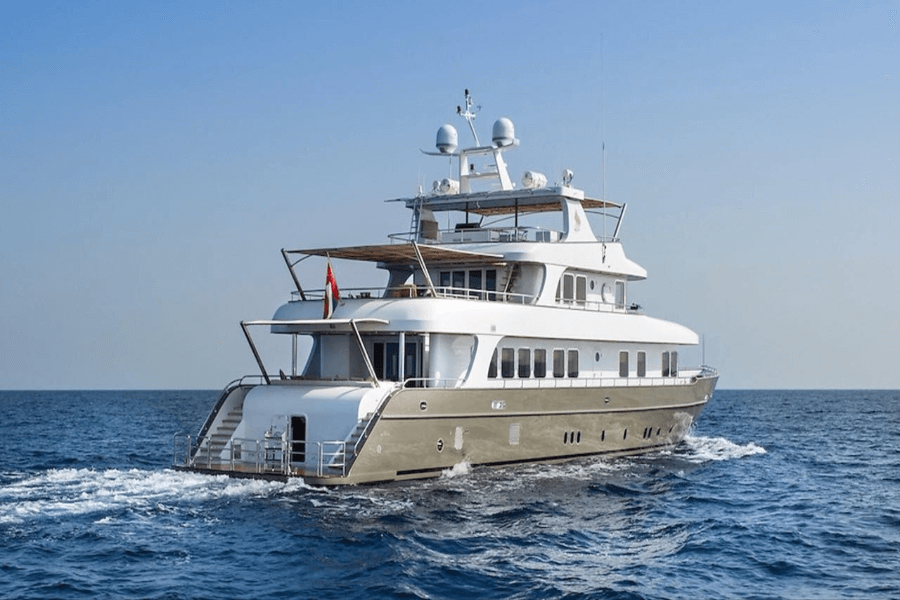 Walidia Yachts 128A | Luxury Private Superyacht Charter in Oman